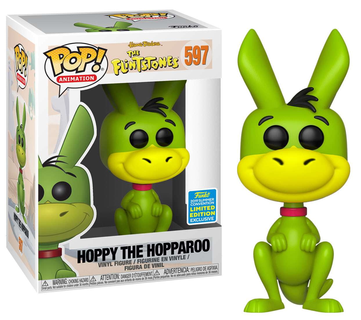Hanna-Barbera Funko POP! Animation Hoppy the Hopparoo Vinyl Figure ...