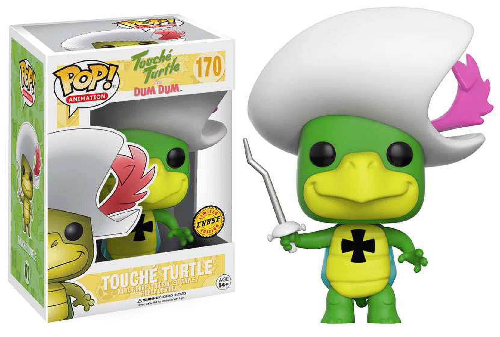 Hanna-Barbera Funko POP! TV Touche Turtle Vinyl Figure [With Cross ...