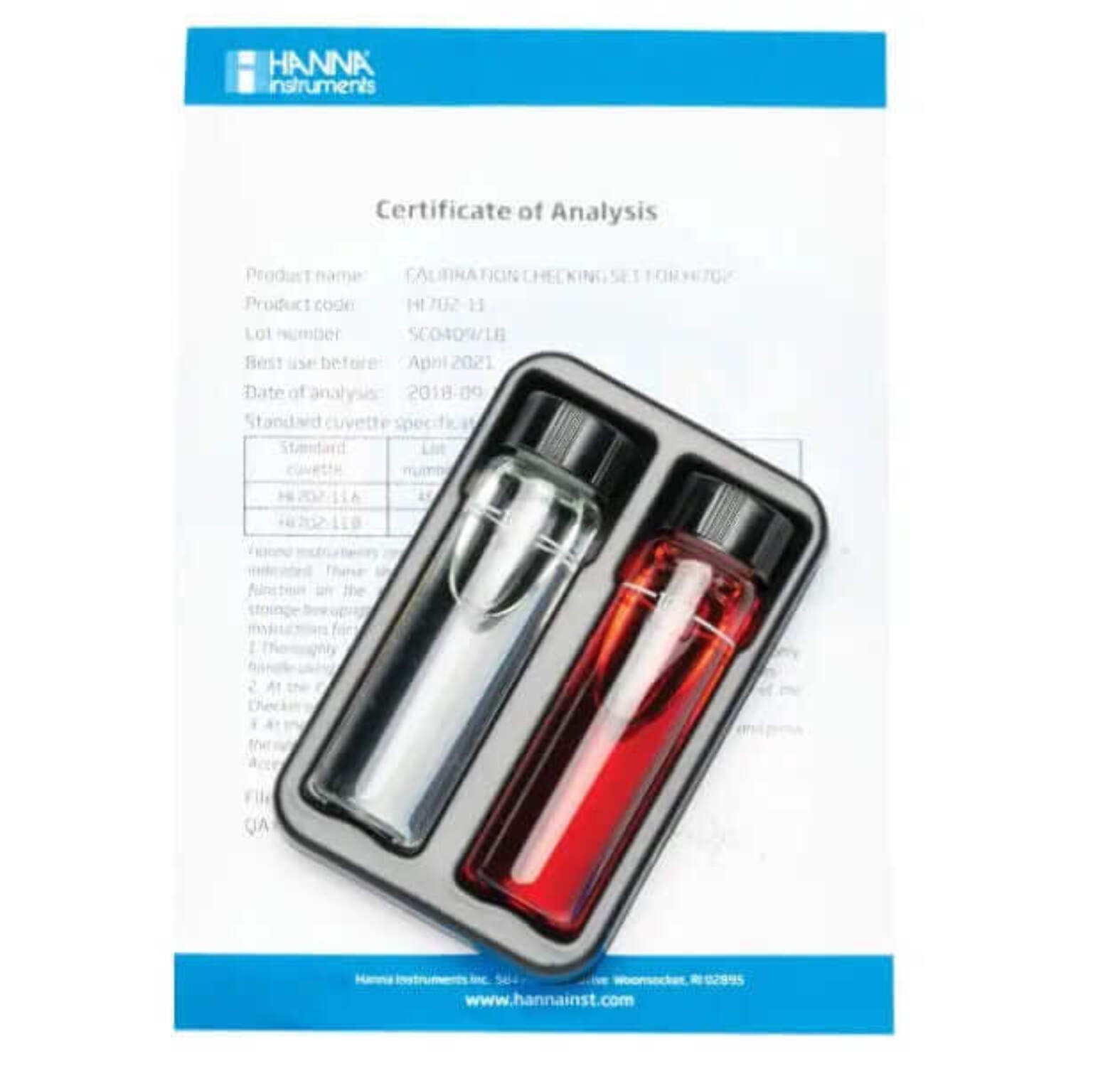 Hanna Copper High Range Checker Calibration Check Set - Walmart.com