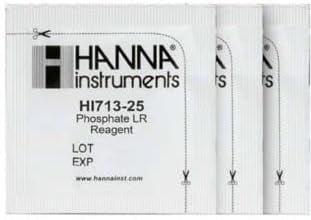 Hanna Instruments HI-713-25 Low Range Phosphate Reagent for HI-713 ...