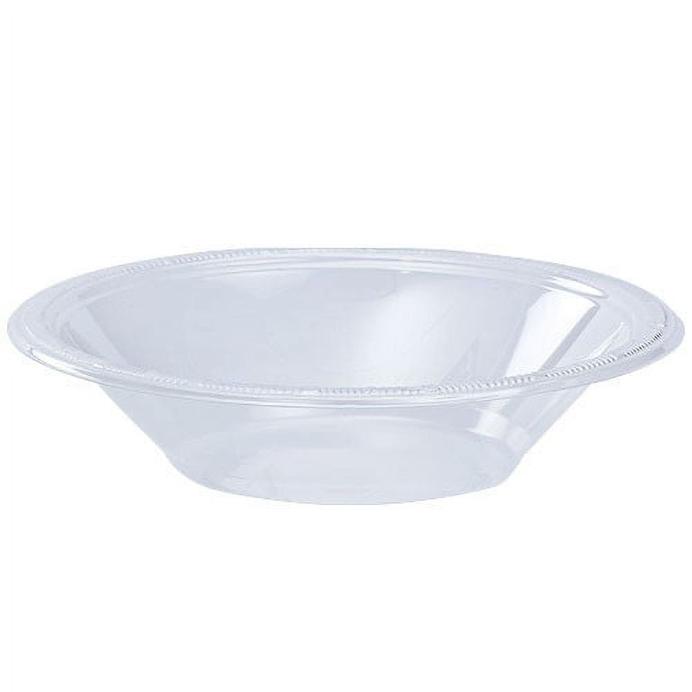 Hanna K Clear Plasticware Plastic Bowl, Round, 12 Oz, Clear, 50 Ct ...