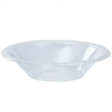 Hanna K Clear Plasticware Plastic Bowl, Round, 12 Oz, Clear, 50 Ct ...