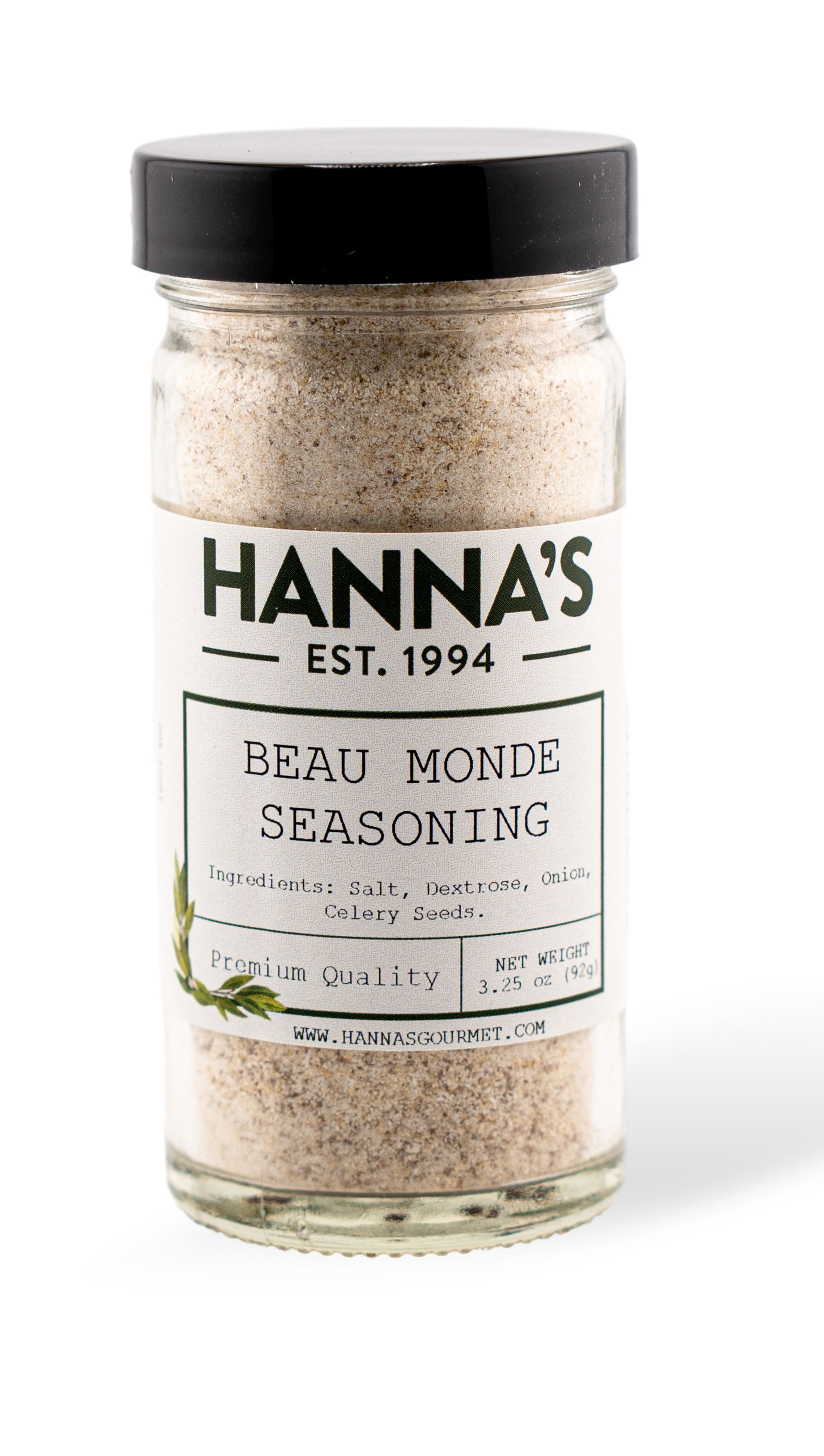 Hanna's Beau Monde Seasoning, 4 fl oz Jar - Walmart.com