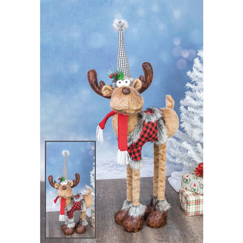 Hanna's Handiworks Bow Tie Stretch Standing Moose Stretch Leg ...