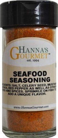 Hanna's Seafood Seasoning, 4 fl oz Glass Jar - Walmart.com