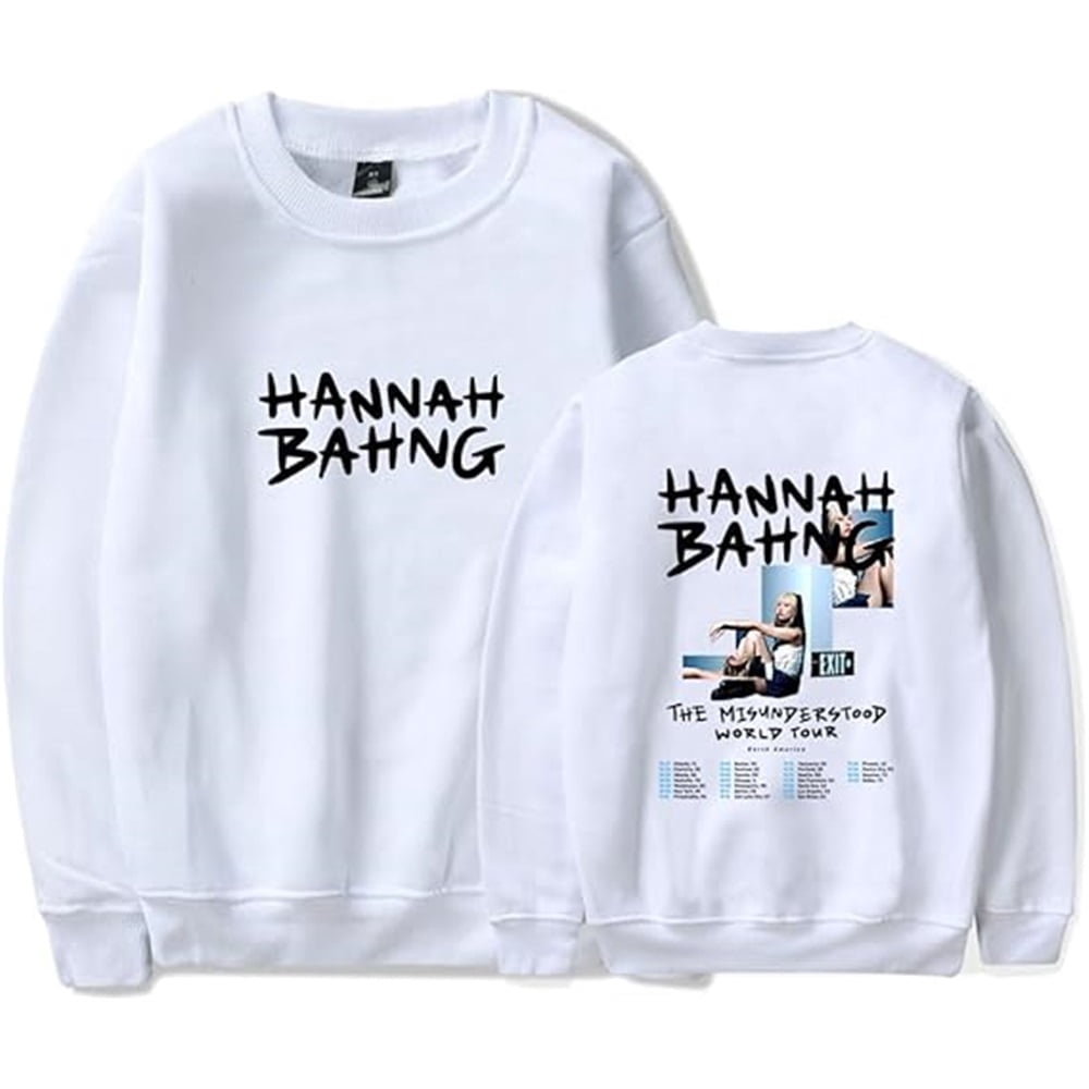 Hannah Bahng Merch Perfect Blue Crew Neck Sweatshirt Unisex Fashion ...