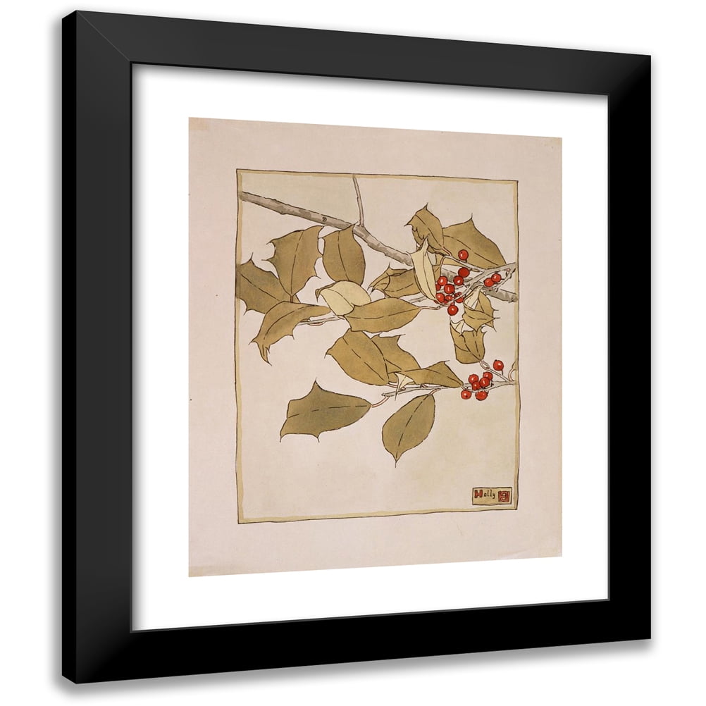 Hannah Borger Overbeck 12x14 Black Modern Framed Museum Art Print ...