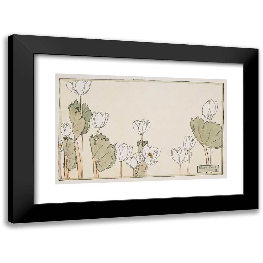 Hannah Borger Overbeck 14x11 Black Modern Framed Museum Art Print ...