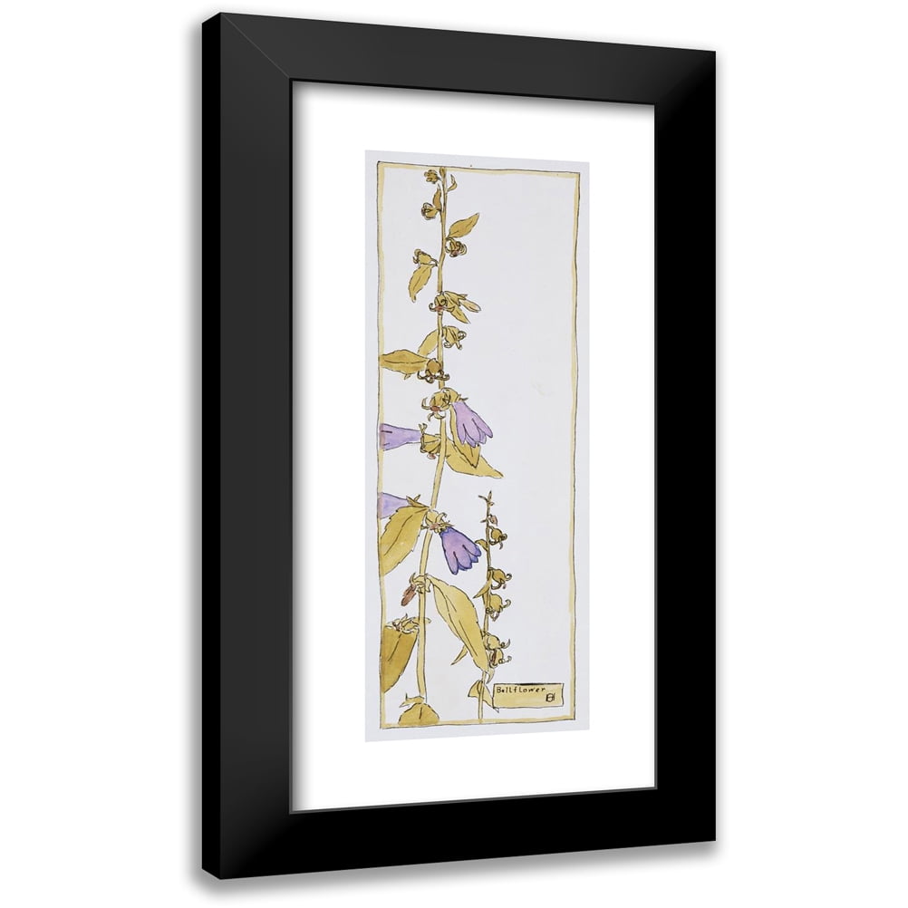 Hannah Borger Overbeck 8x14 Black Modern Framed Museum Art Print Titled ...