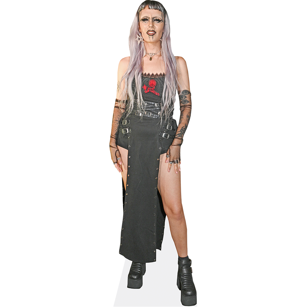 Hannah Cunningham (Black Outfit) Mini Cardboard Cutout Standee ...