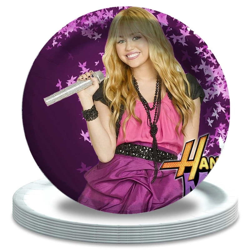 Hannah Montana Paper Plates Birthday Decorations Party Supplies ...