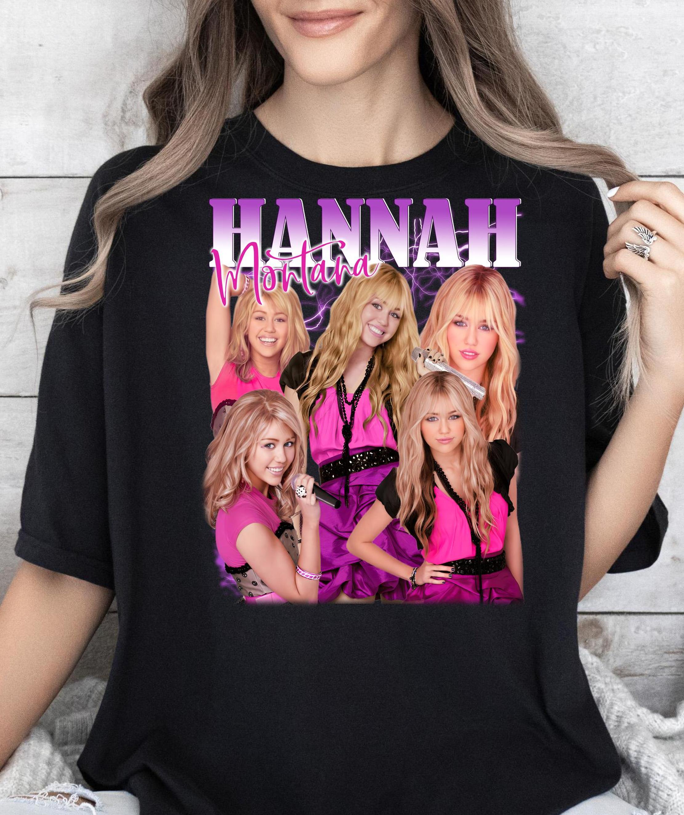 Hannah Montana Shirt, Hannah Montana Shirt, Hannah Montana Retro 90s ...
