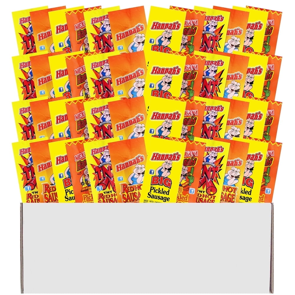 Hannah's 48-Piece Sampler Gift Box (12 packs each of 4 assorted Hannah ...