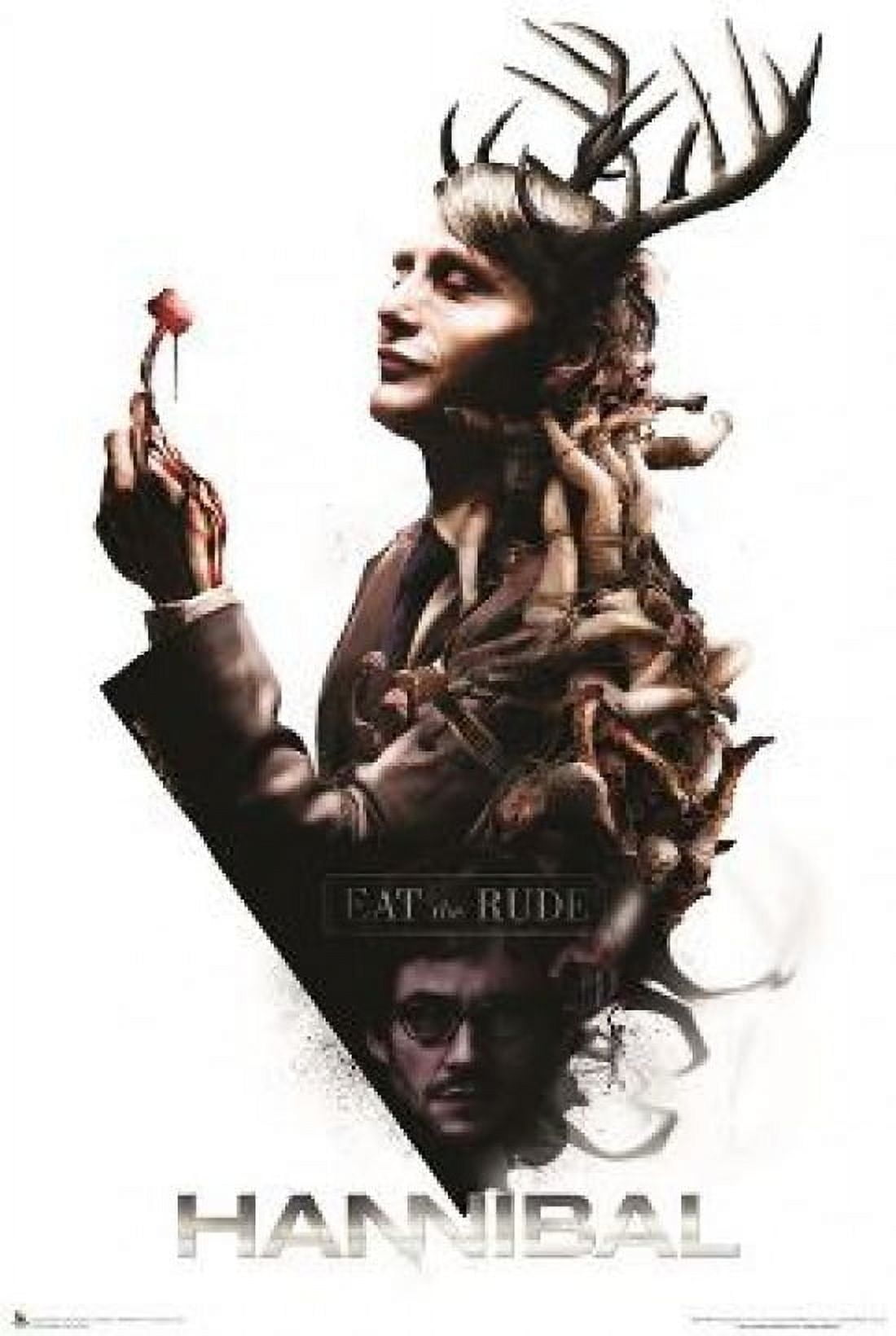Hannibal - Eat The Rude Poster (24 x 36) - Walmart.com