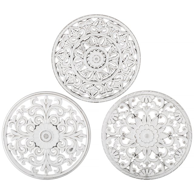 Hanobe Wooden Wall Art Rustic Wall Decor Artist for Home Living Room ...