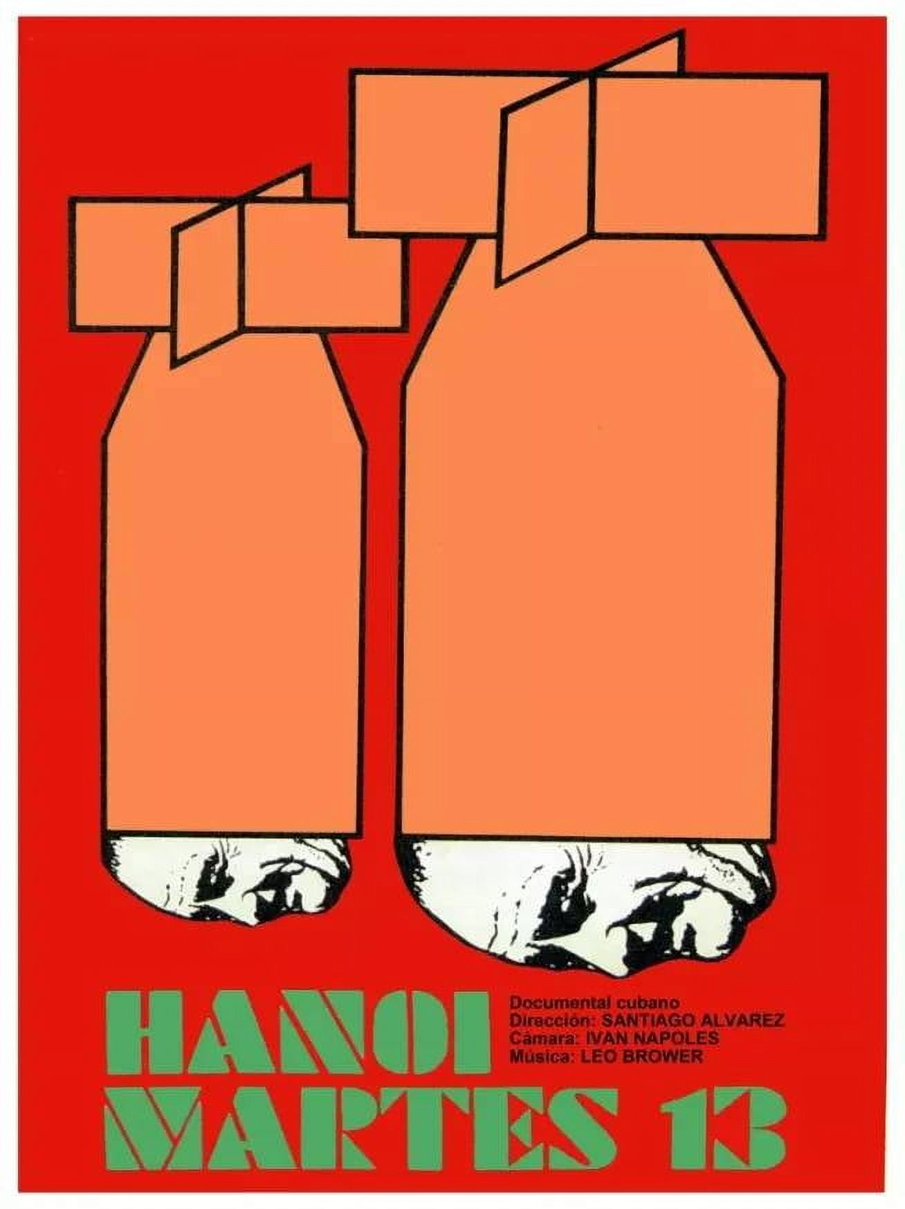 Hanoi Martes documentary Decoration Poster.Graphic Art Interior design ...