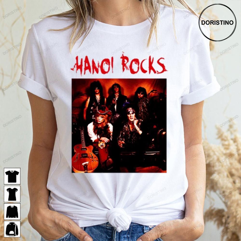 Hanoi Rocks Doristino Limited Edition T-Shirts Shirt, Size 3Xl, Tee ...