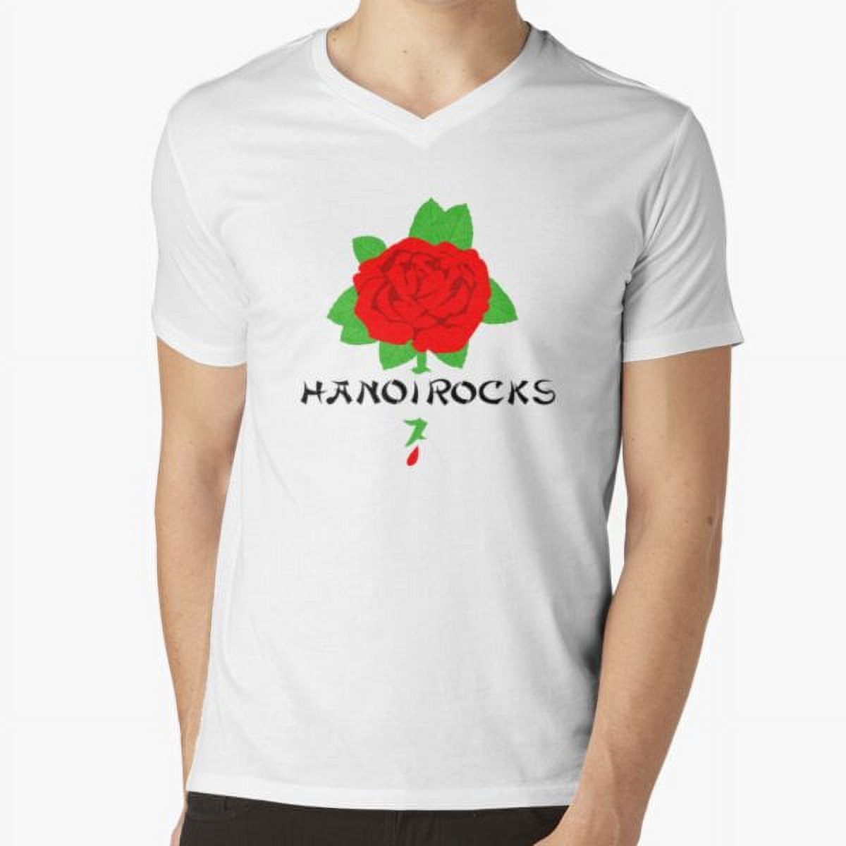 Hanoi Rocks Logo Sticker High Resolution T Shirt Design Shirt, Size L ...