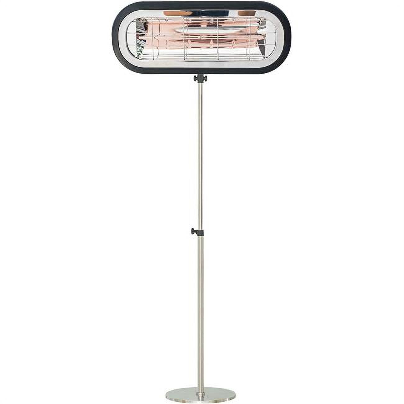 Hanover 1500W 18'' Portable Electric Infrared Halogen Heat Lamp with ...