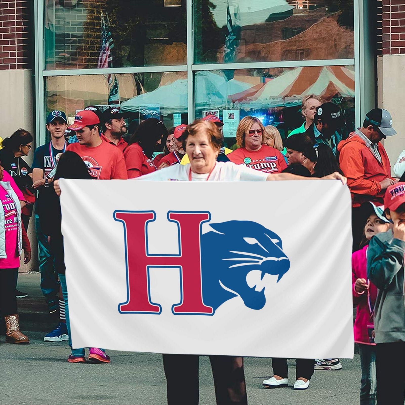 Hanover College Logo Flag 3x5 Ft Holiday Banner Garden Yard House Flags ...