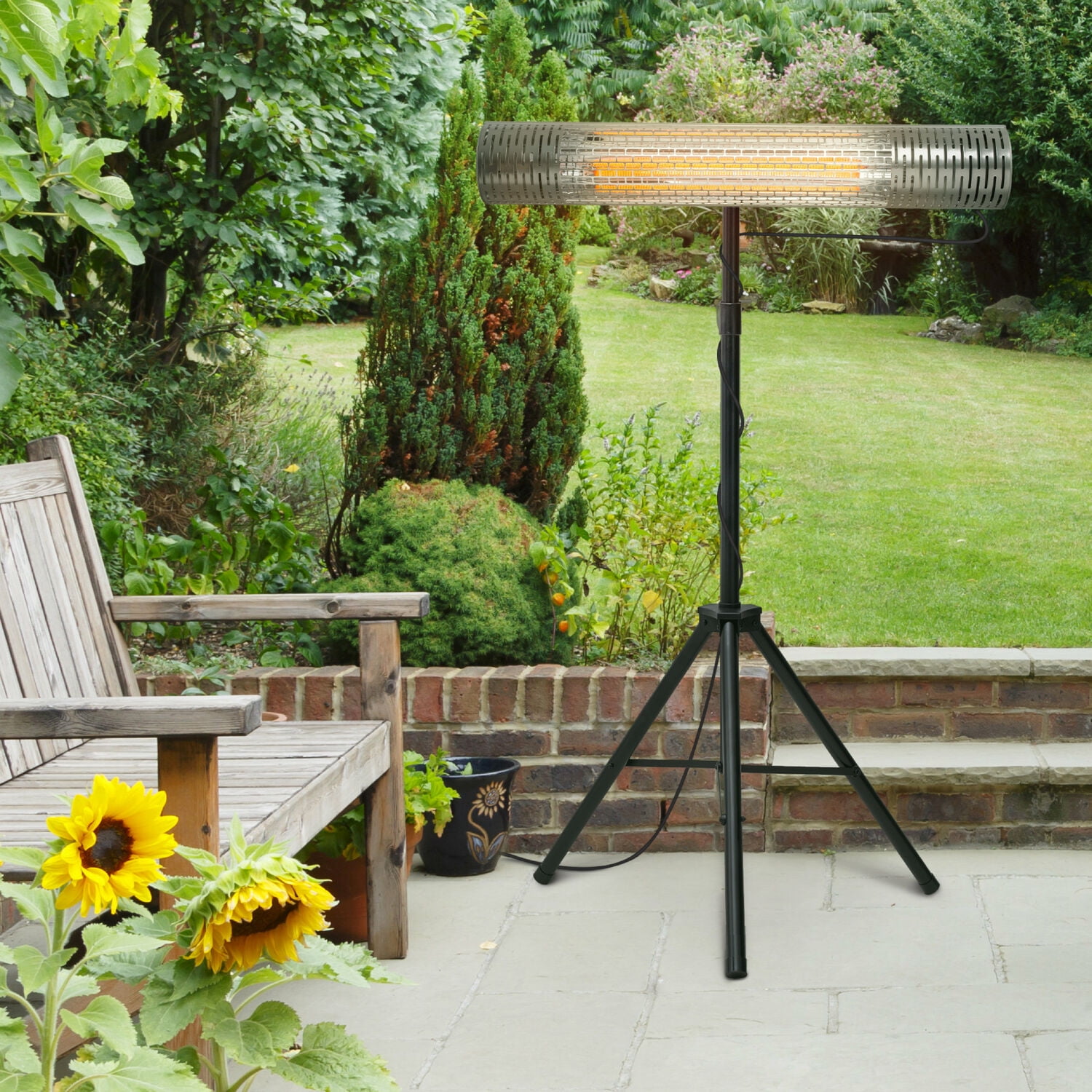 Hanover Electric Infrared Patio Heater - Walmart.com