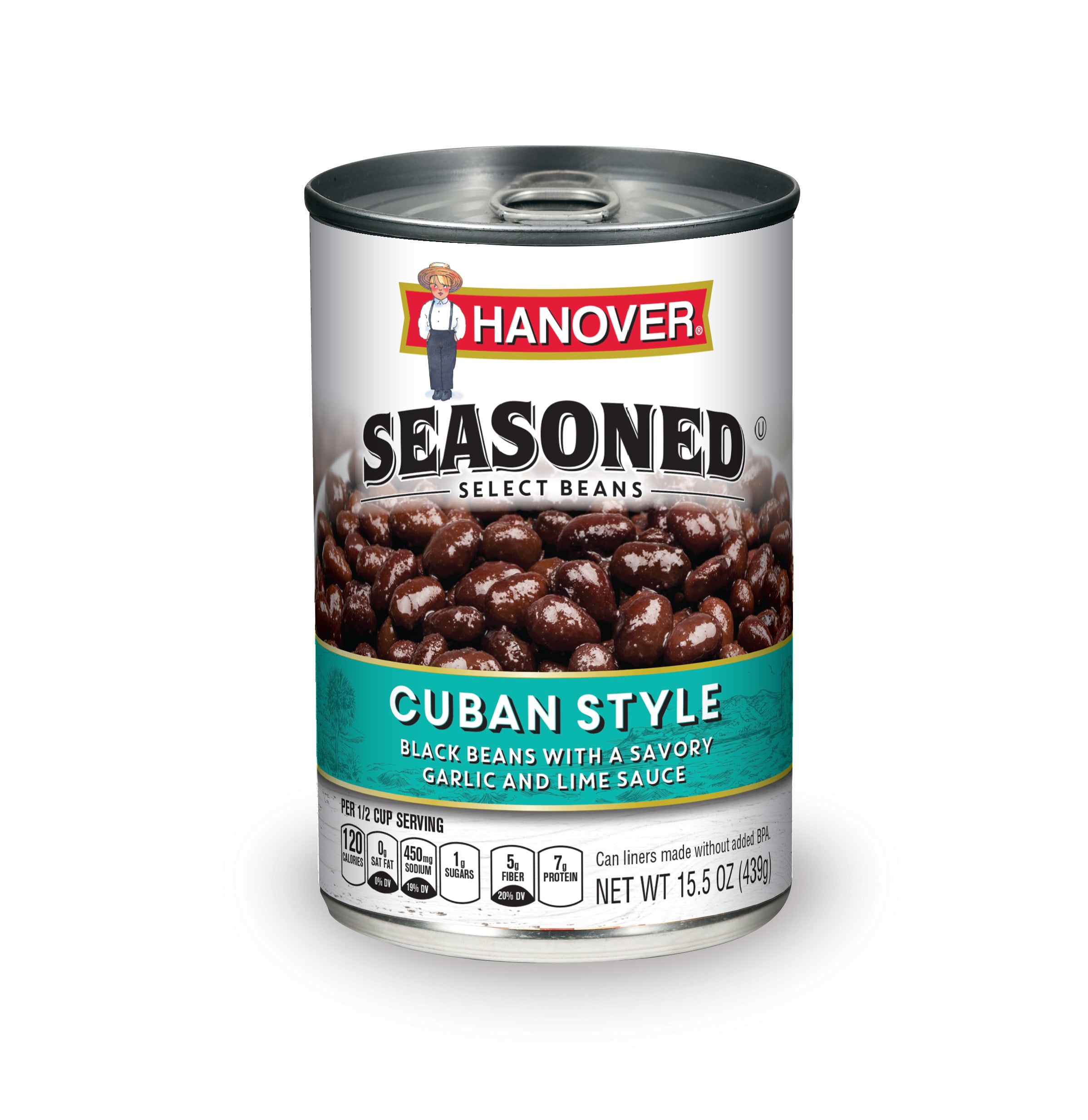Hanover Foods Seasoned Cuban Style Beans, 15.5oz Can - Walmart.com