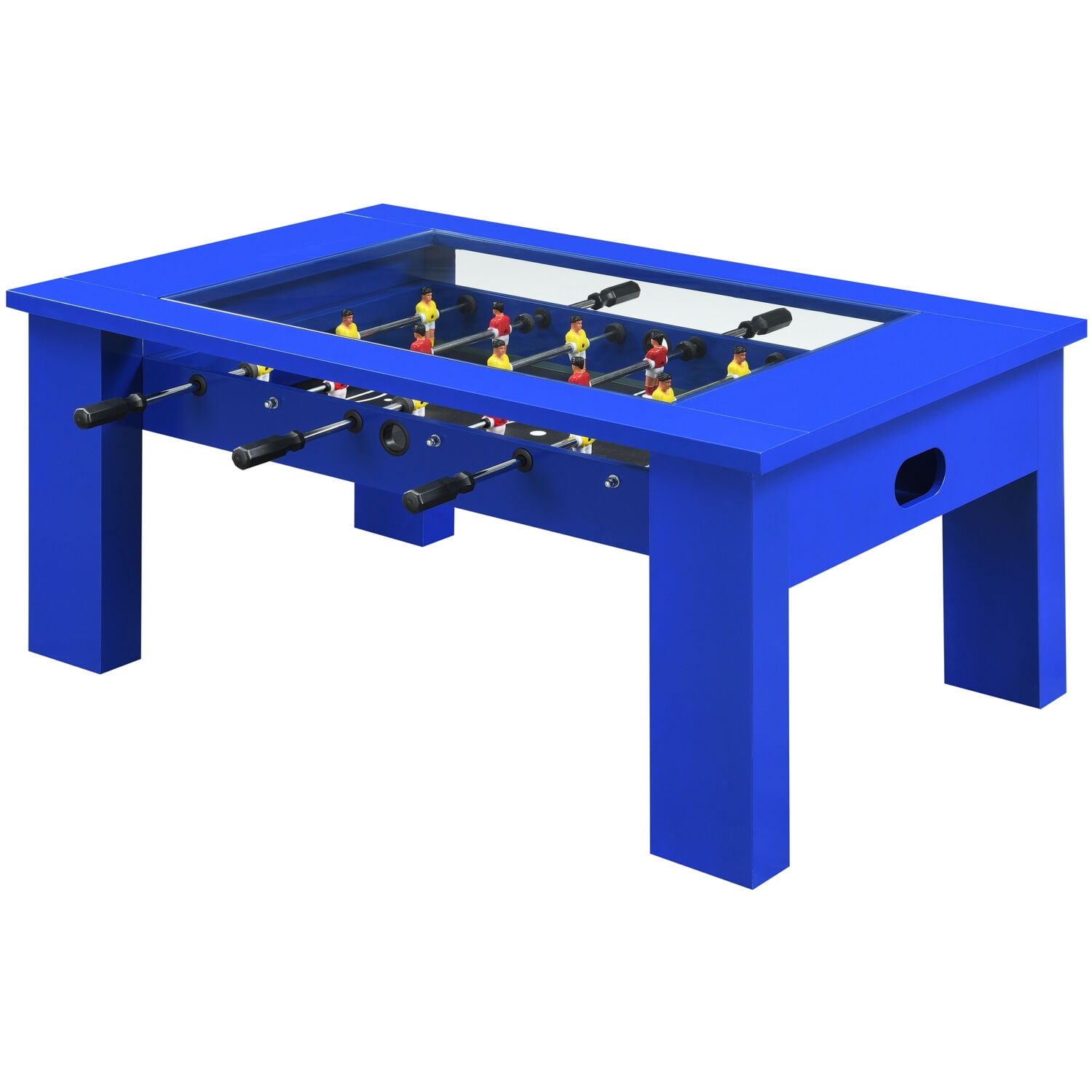 Hanover Foosball Coffee Table in Blue - Walmart.com