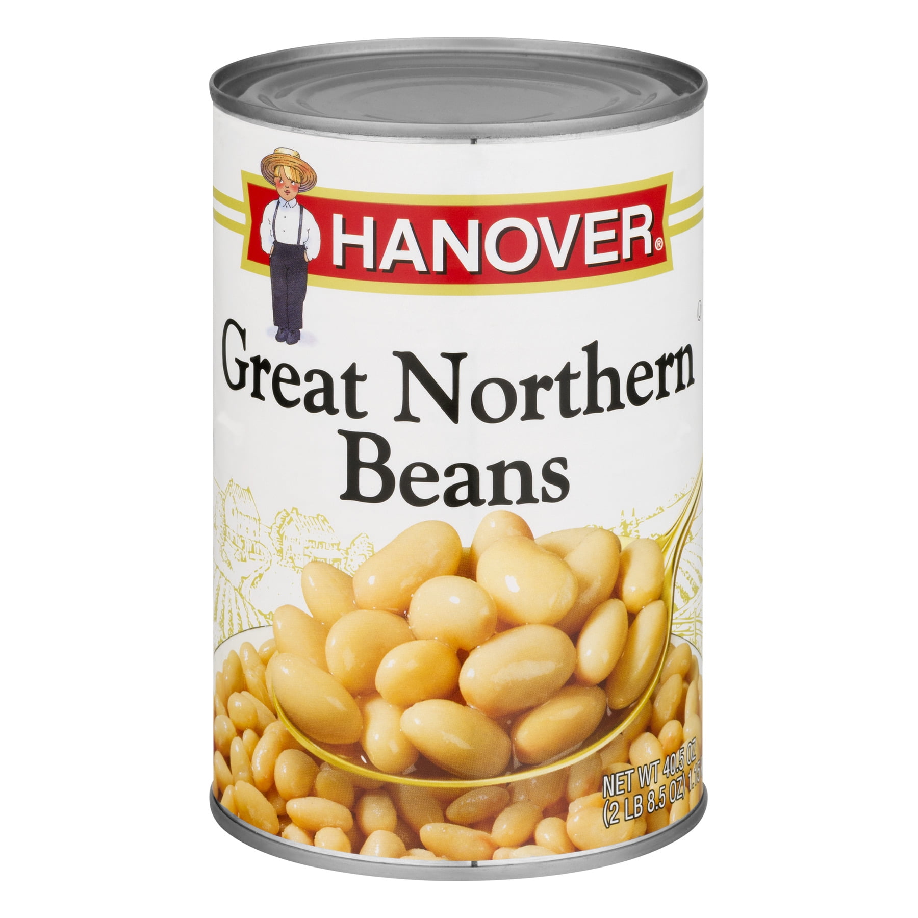 Hanover Great Northern Beans, 40.5 oz Can for Soups, Stews, and ...