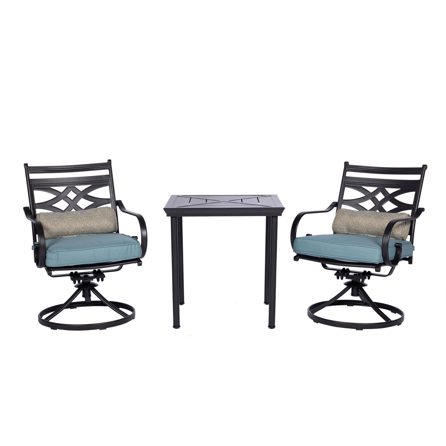 Malibu Outdoor Patio 3-Piece Wood Dining Set - Walmart.com