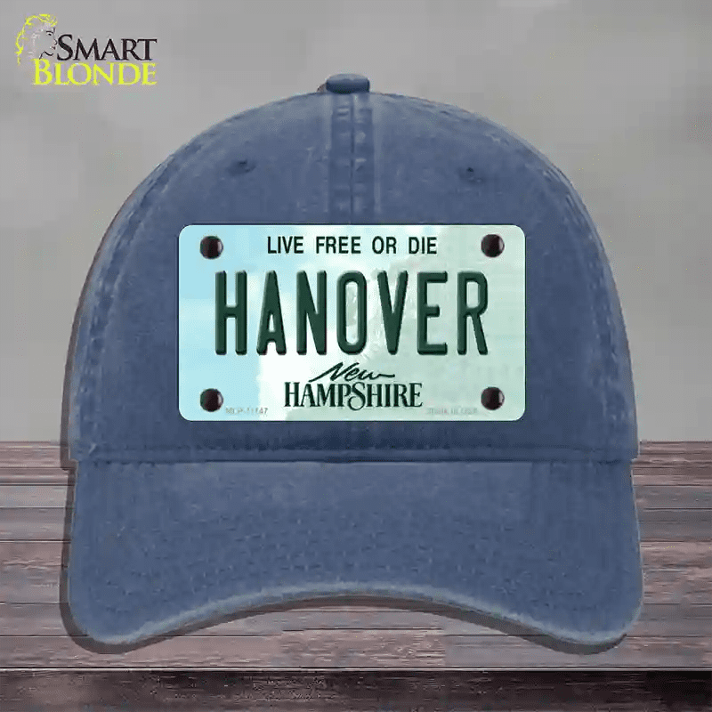 Hanover New Hampshire State Novelty License Plate Hat Unconstructed ...