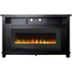 Hanover Winchester Electric Fireplace TV Stand and Color-Changing LED ...