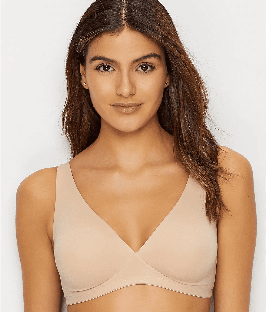 Hanro BEIGE Cotton Sensation Full Busted Soft Cup Bra, US 32DD, UK 32DD - Walmart.com