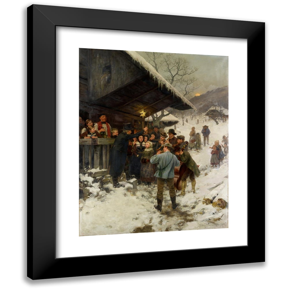 Hans Bachmann 15x18 Black Modern Framed Museum Art Print Titled - A ...