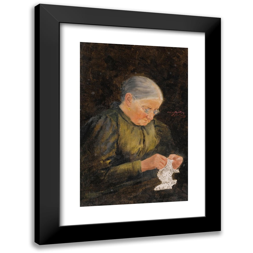 Hans Gantner 17x24 Black Modern Framed Museum Art Print Titled ...