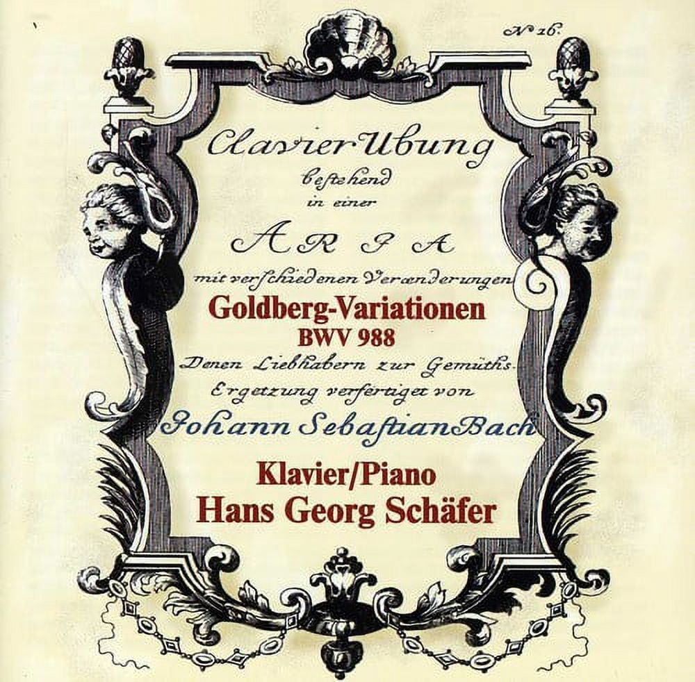 Hans Georg SCH Fer - Goldberg Variations - Music & Performance - CD ...
