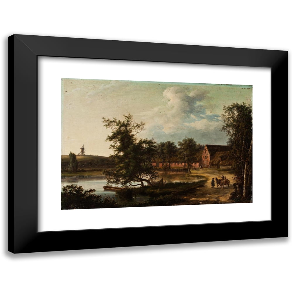 Hans Harder 18x14 Black Modern Framed Museum Art Print Titled ...