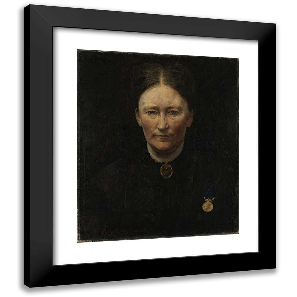 Hans Heyerdahl 20x23 Black Modern Framed Museum Art Print Titled ...