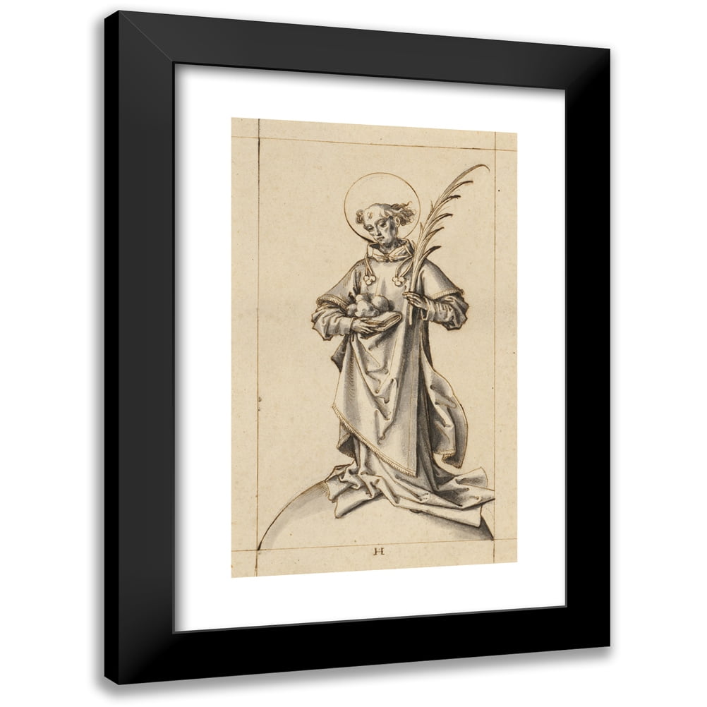 Hans Holbein The Elder 12x18 Black Modern Framed Museum Art Print ...