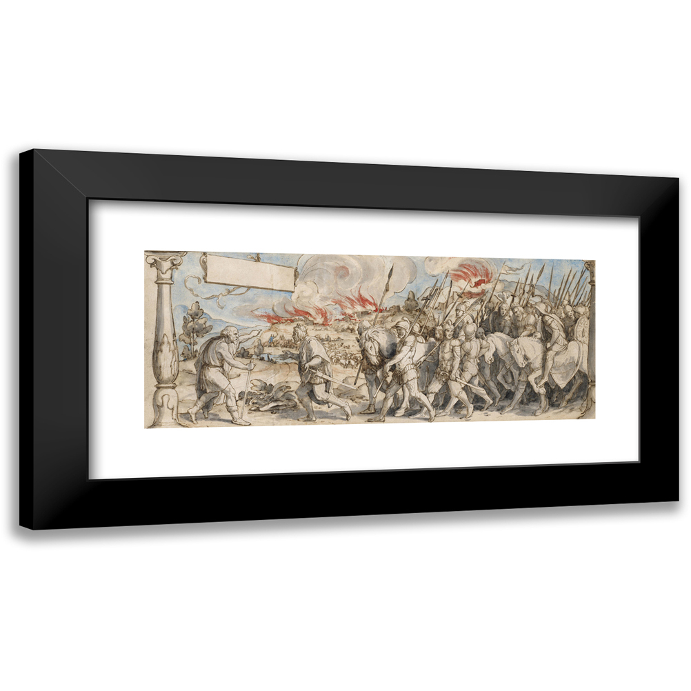 Hans Holbein The Younger 18x10 Black Modern Framed Museum Art Print ...