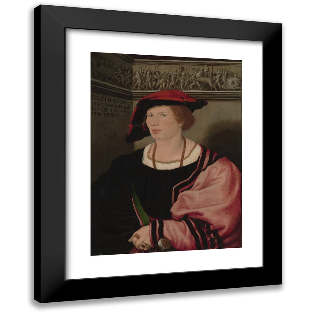 Hans Holbein The Younger 18x24 Black Modern Framed Museum Art Print ...