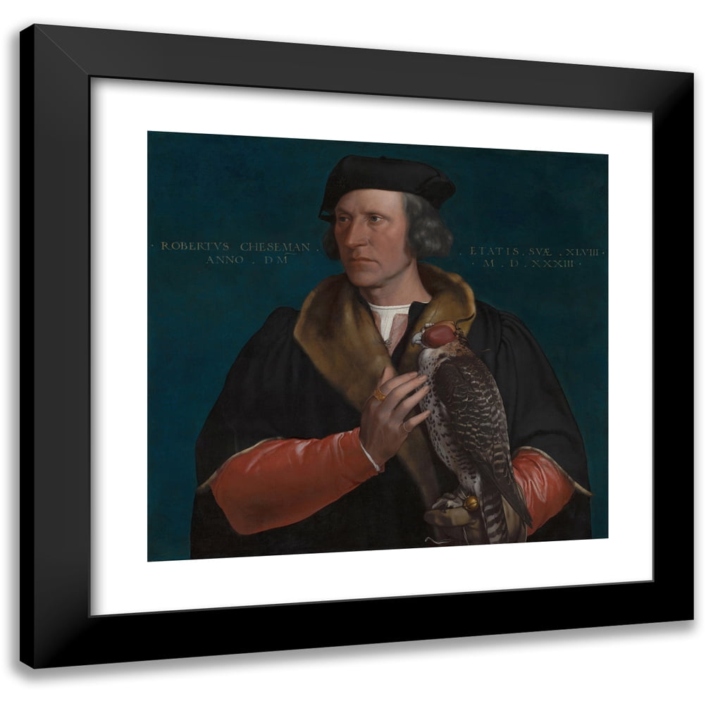 Hans Holbein The Younger 21x20 Black Modern Framed Museum Art Print ...