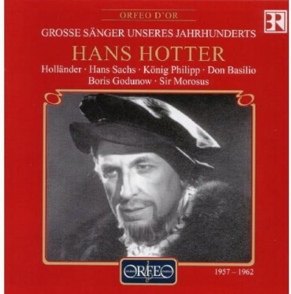Hans Hotter - Hollander / Hans Sachs / King Phillip - Music ...