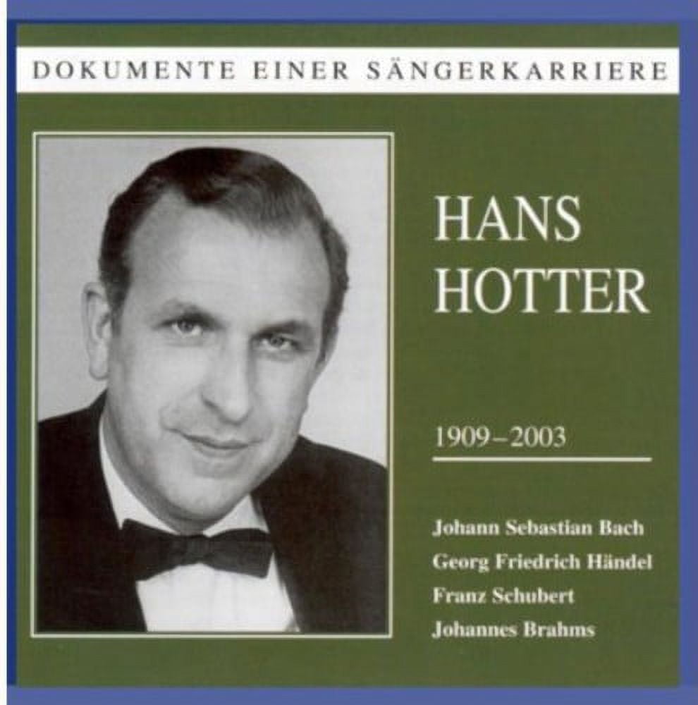 Hans Hotter - In Grossen Szenen - Classical - CD - Walmart.com