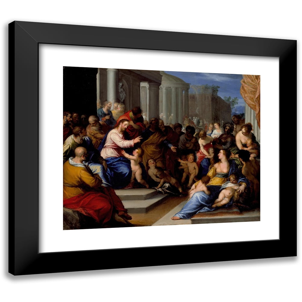 Hans Rottenhammer 14x12 Black Modern Framed Museum Art Print Titled ...