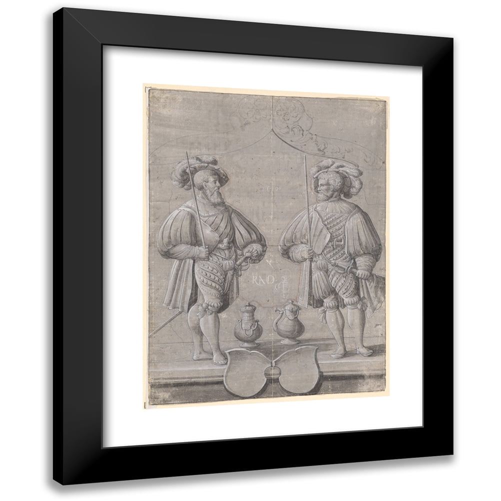 Hans Rudolf Manuel 11x14 Black Modern Framed Museum Art Print Titled ...