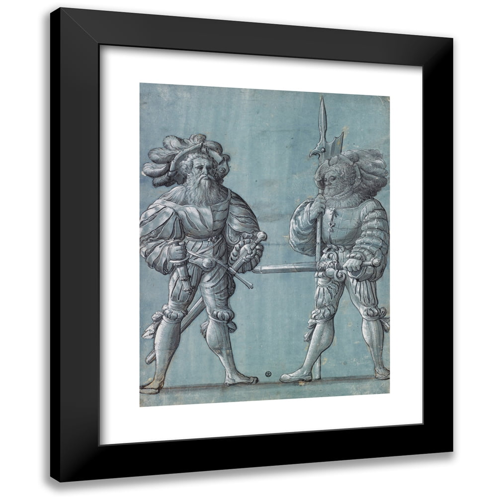 Hans Rudolf Manuel 19x24 Black Modern Framed Museum Art Print Titled ...