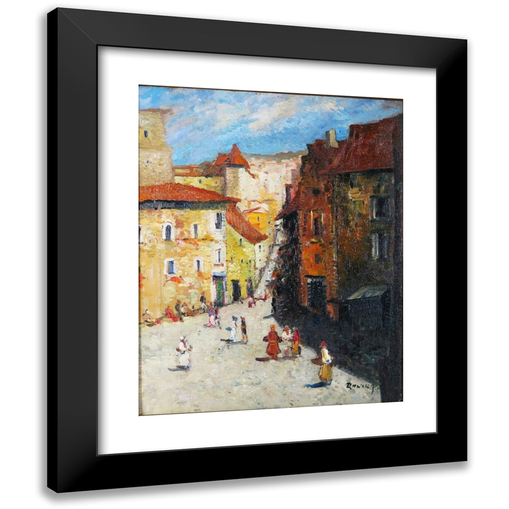 Hans Ruzicka-Lautenschläger 12x14 Black Modern Framed Museum Art Print ...