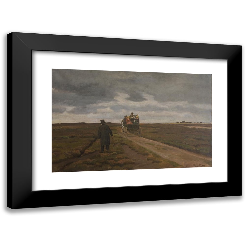 Hans Smidth 14x11 Black Modern Framed Museum Art Print Titled - Hedel ...
