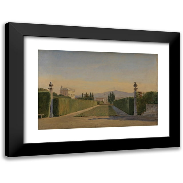 Hans Smidth 14x11 Black Modern Framed Museum Art Print Titled - View of ...