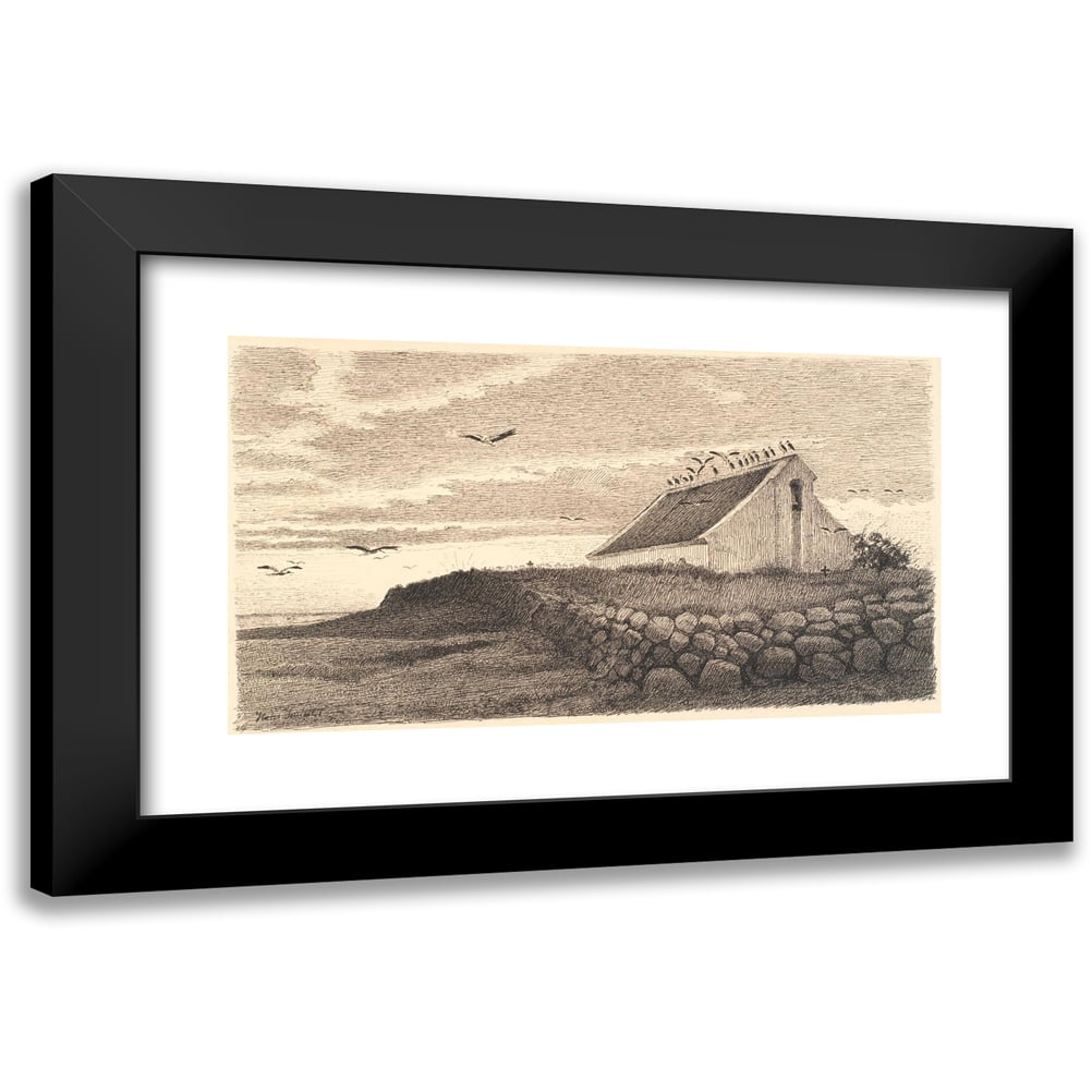 Hans Smidth 18x12 Black Modern Framed Museum Art Print Titled - Motif ...